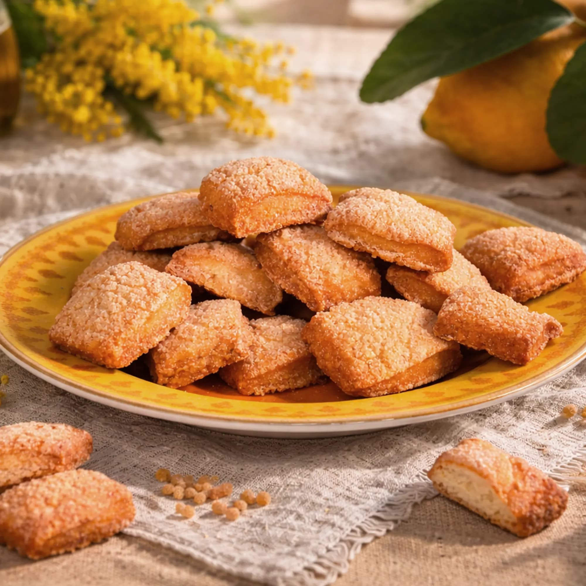 Canistrelli au citron - Spécialité Provençale